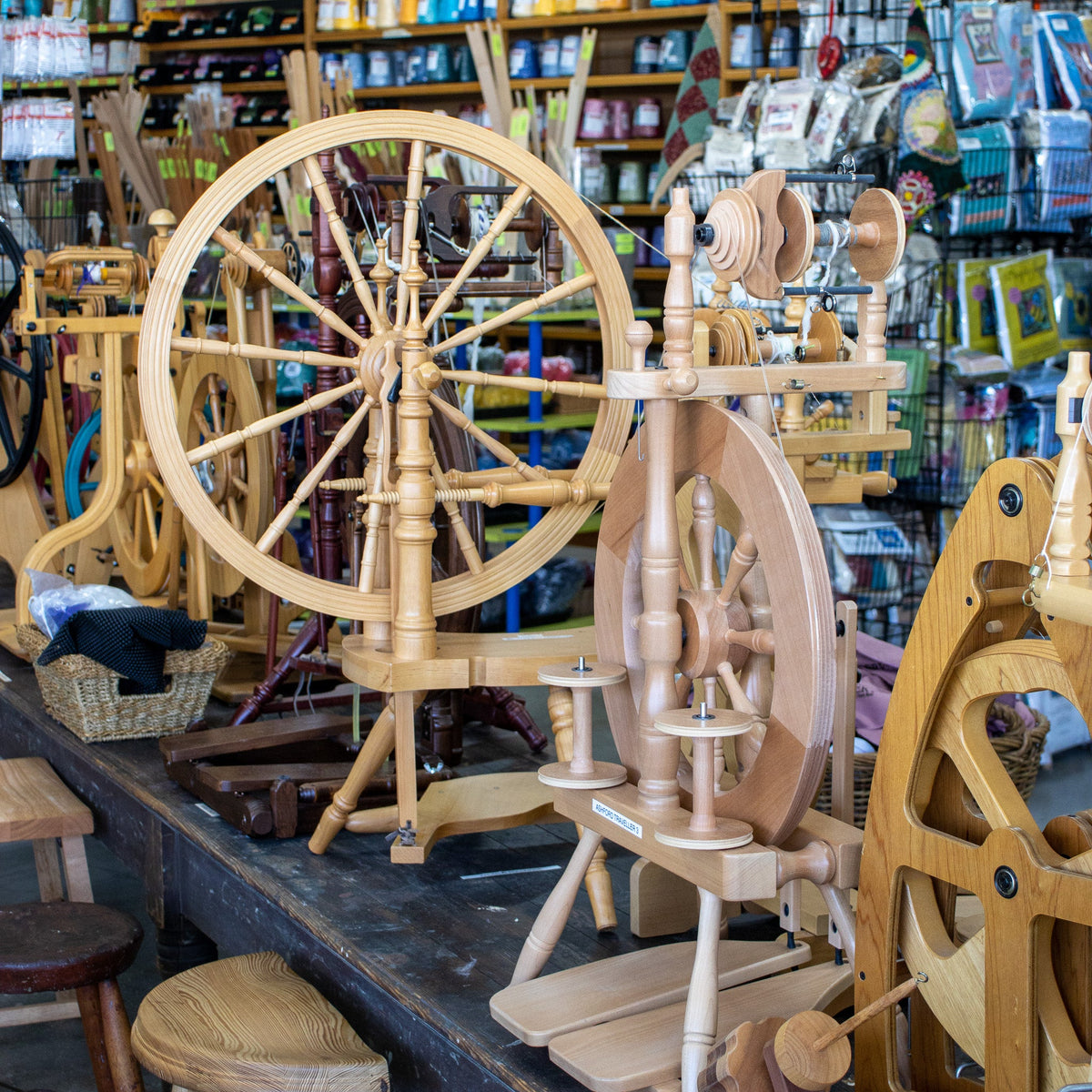 Spinning Supplies - Wheels, Hand Spindles, Spinning Kits & More