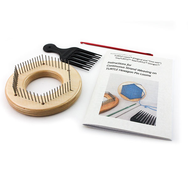 Original TURTLE Hexagon Pin Loom™ | The Woolery