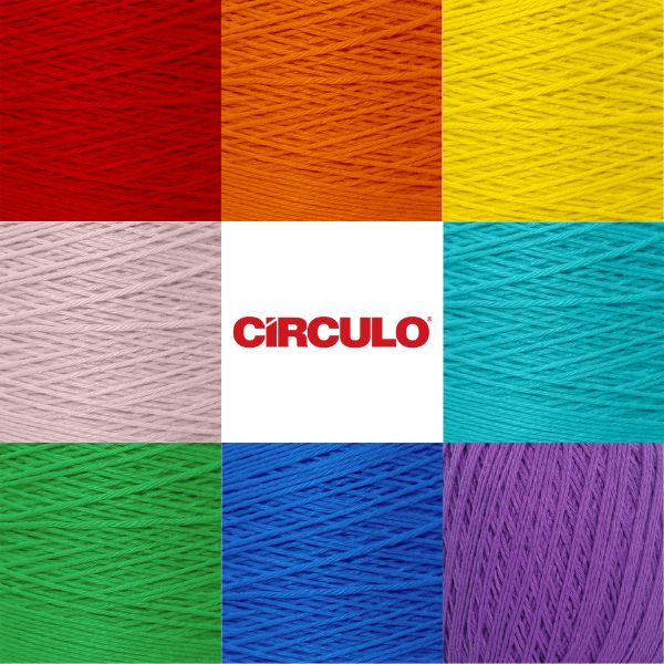 Circulo Charme Weaving Yarn | 100% Mercerized Cotton Weaving Yarn | The ...