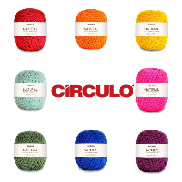 Circulo Natural Cotton Maxcolor 4/6 Brazilian Cotton Wool Yarn
