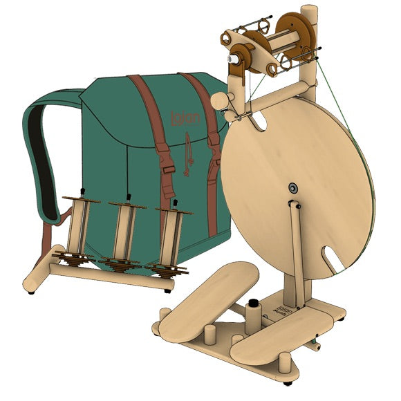Lojan Travel Buddy Spinning Wheel | The Woolery