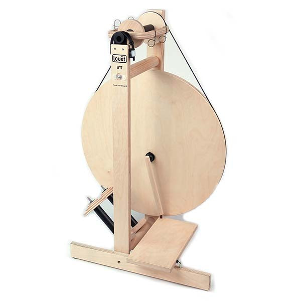 Louet S17 Spinning Wheel - Single Treadle | The Woolery