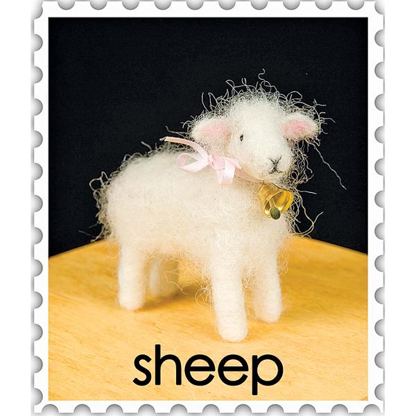 WoolPets Needle Felting Kit - Sheep | The Woolery