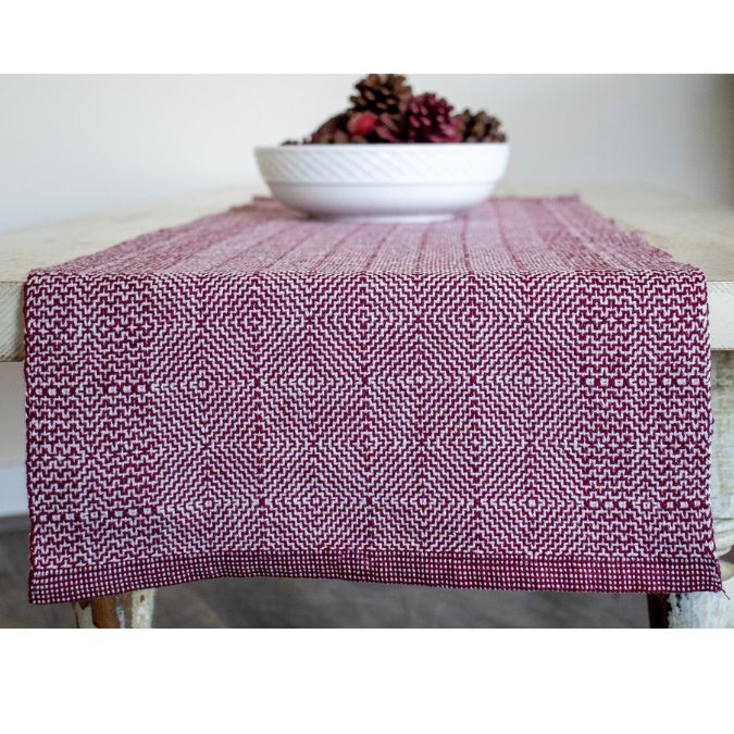 Woolery Table Runner Weaving Kit | The Woolery