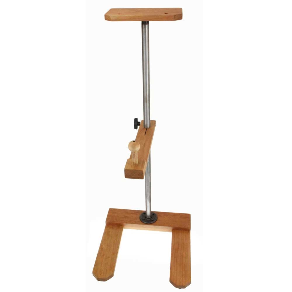 Rug Hooking Floor Stand | Rug Braiding Stand | The Woolery
