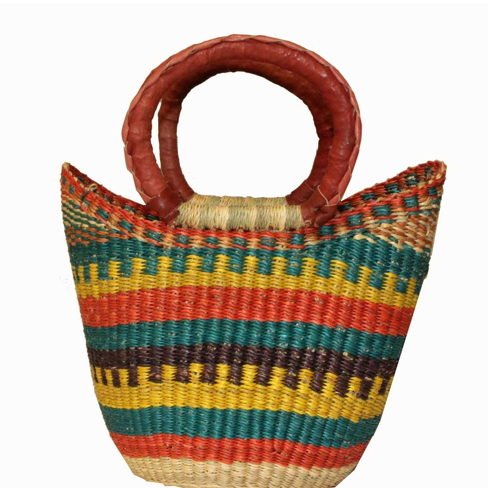 African Fair Trade Basket - Mini Tote | The Woolery