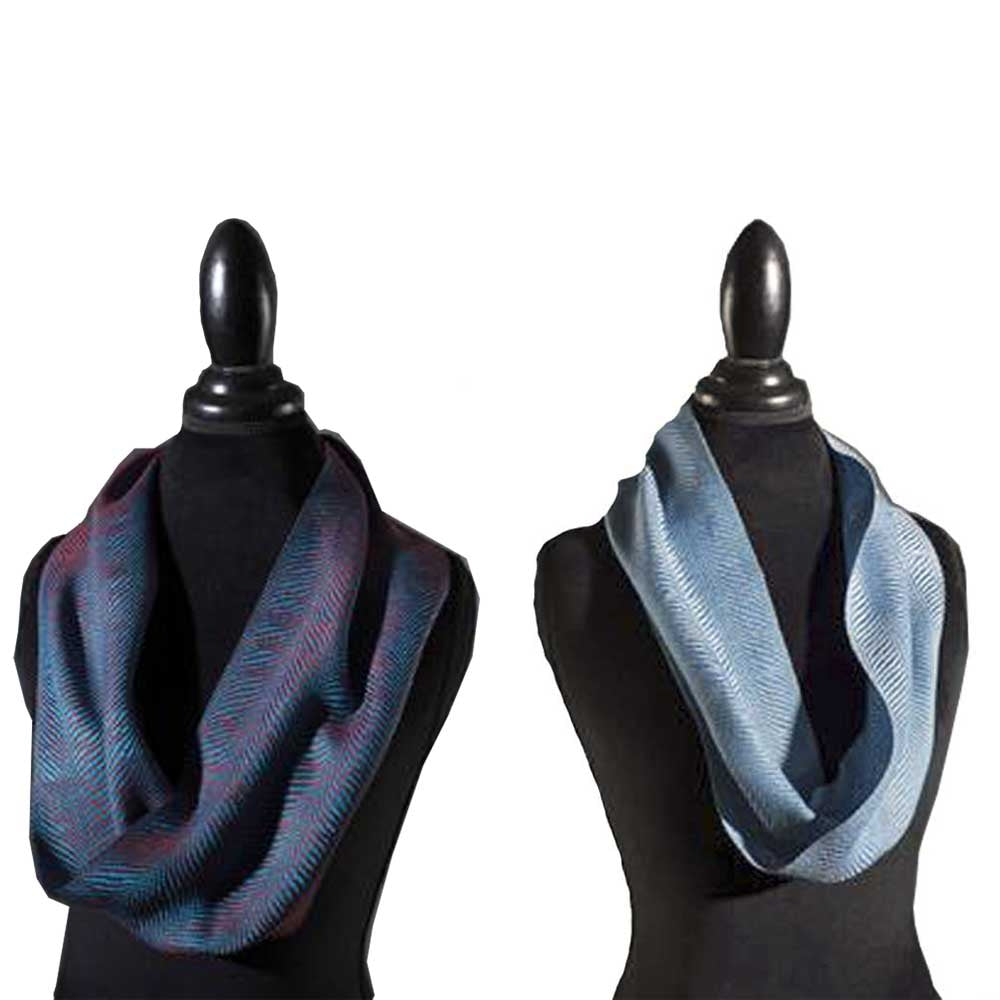 DJE Handwovens Fire and Ice Infinity Cowl Kit | The Woolery